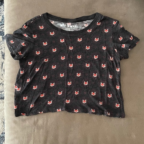 Tops | Fox Crop Top | Poshmark